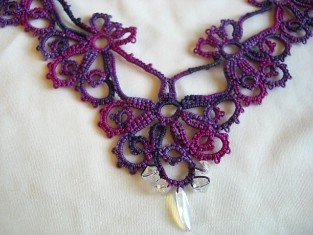 Necklace!? From Tatting with Visual Patterns: FOREVER BEGINNER